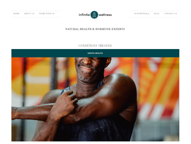 Homepage - Infinite Wellness